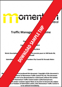 Traffic Management Plans - Momentum Traffic Control